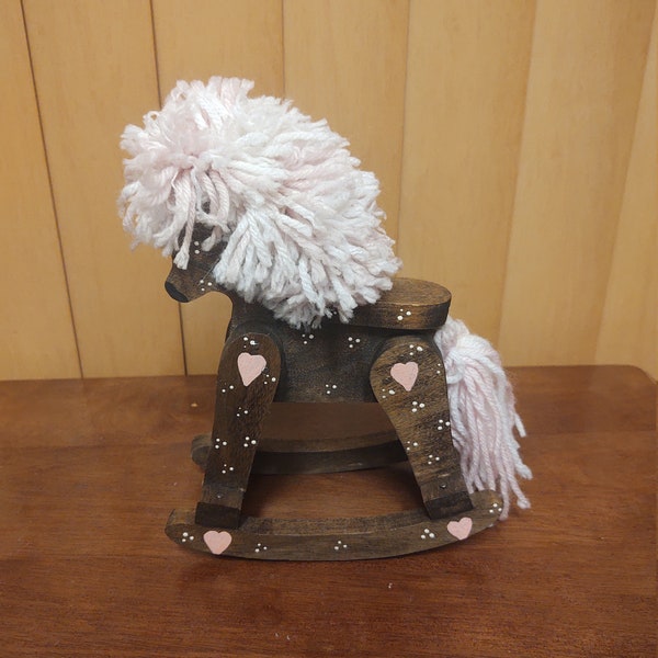 Wooden Rocking Horse Tail and Mane - Etsy
