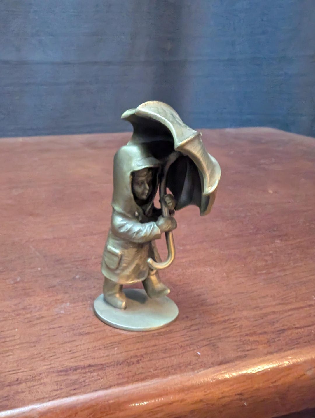 1978 Hudson Pewter Figurine - H. Wilson – Boy With Umbrella - Fine ...