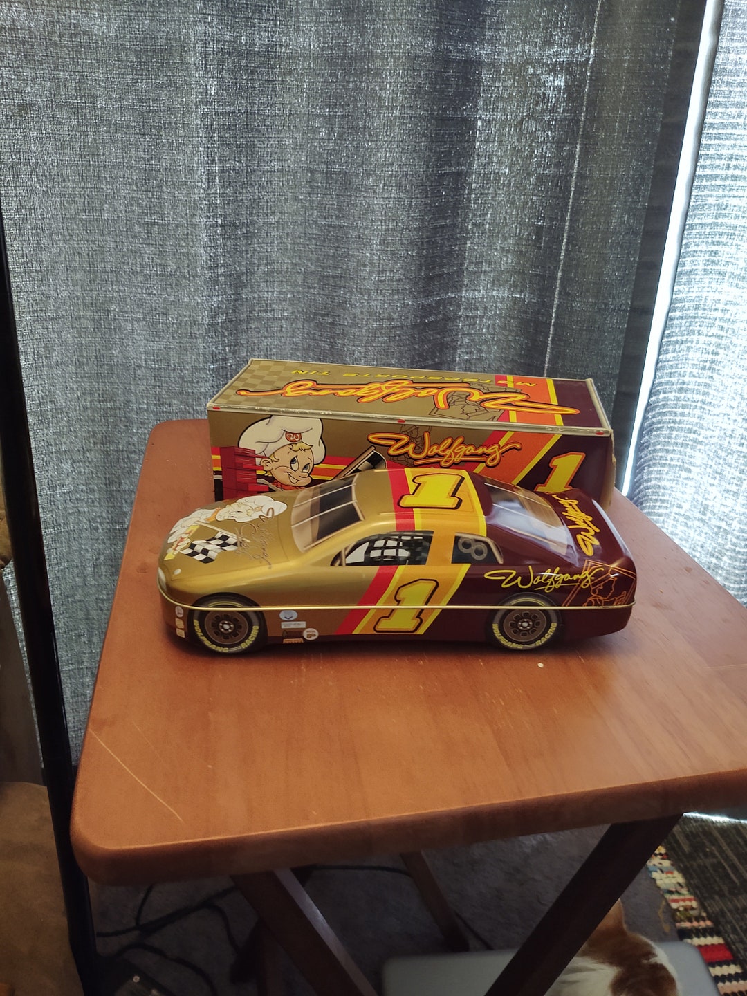 Wolfgang Candy Company - Wolfgang Race Car #1 - Tin With Wolfgang Gummy ...