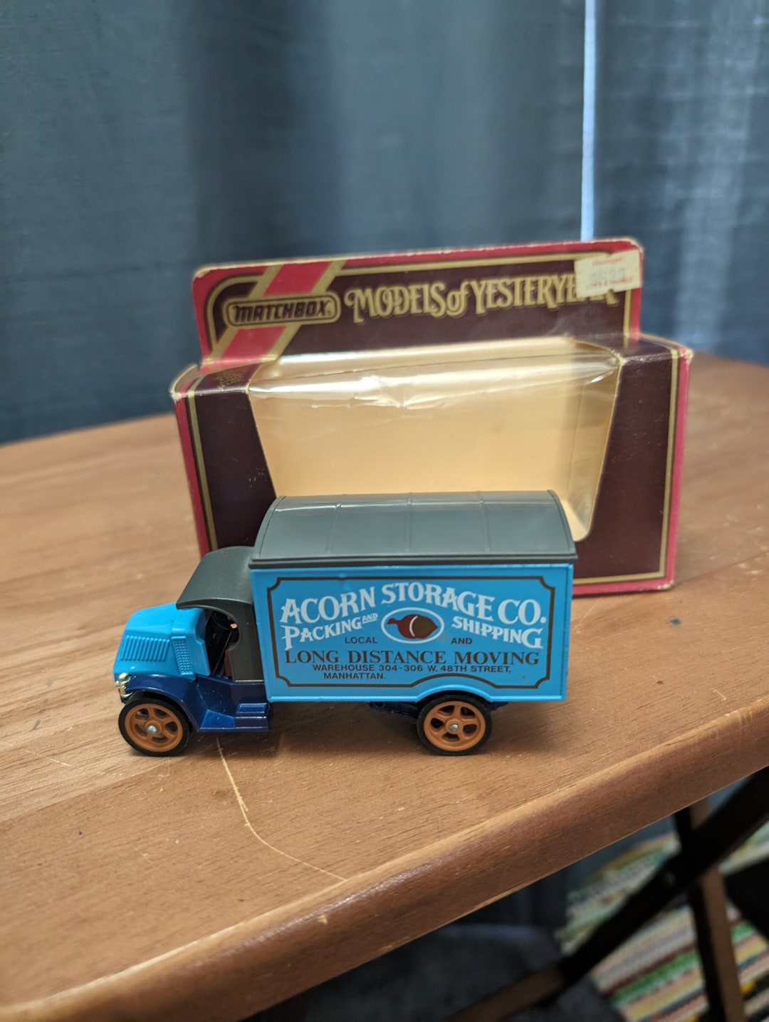 1984 Matchbox Models of Yesteryear 1920 Bulldog Mack Acorn Storage Co Y ...