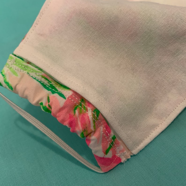 Super Cute Face Mask! 100% Organic Cotton | Pretty Face Mask | Preppy ...