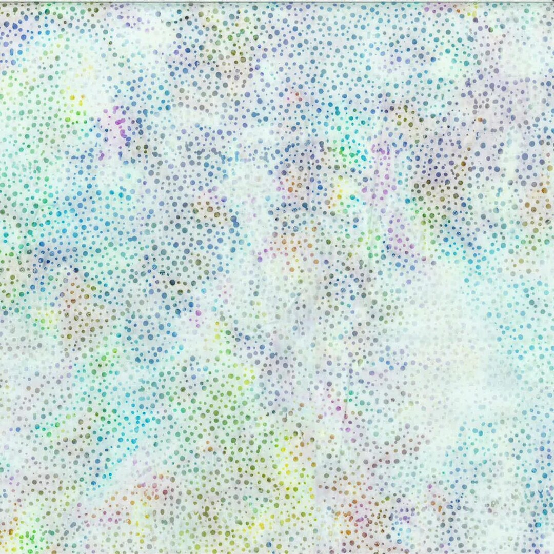 Light Bright Batik #667 From Bali Dots From Hoffman Fabrics *half Yard ...
