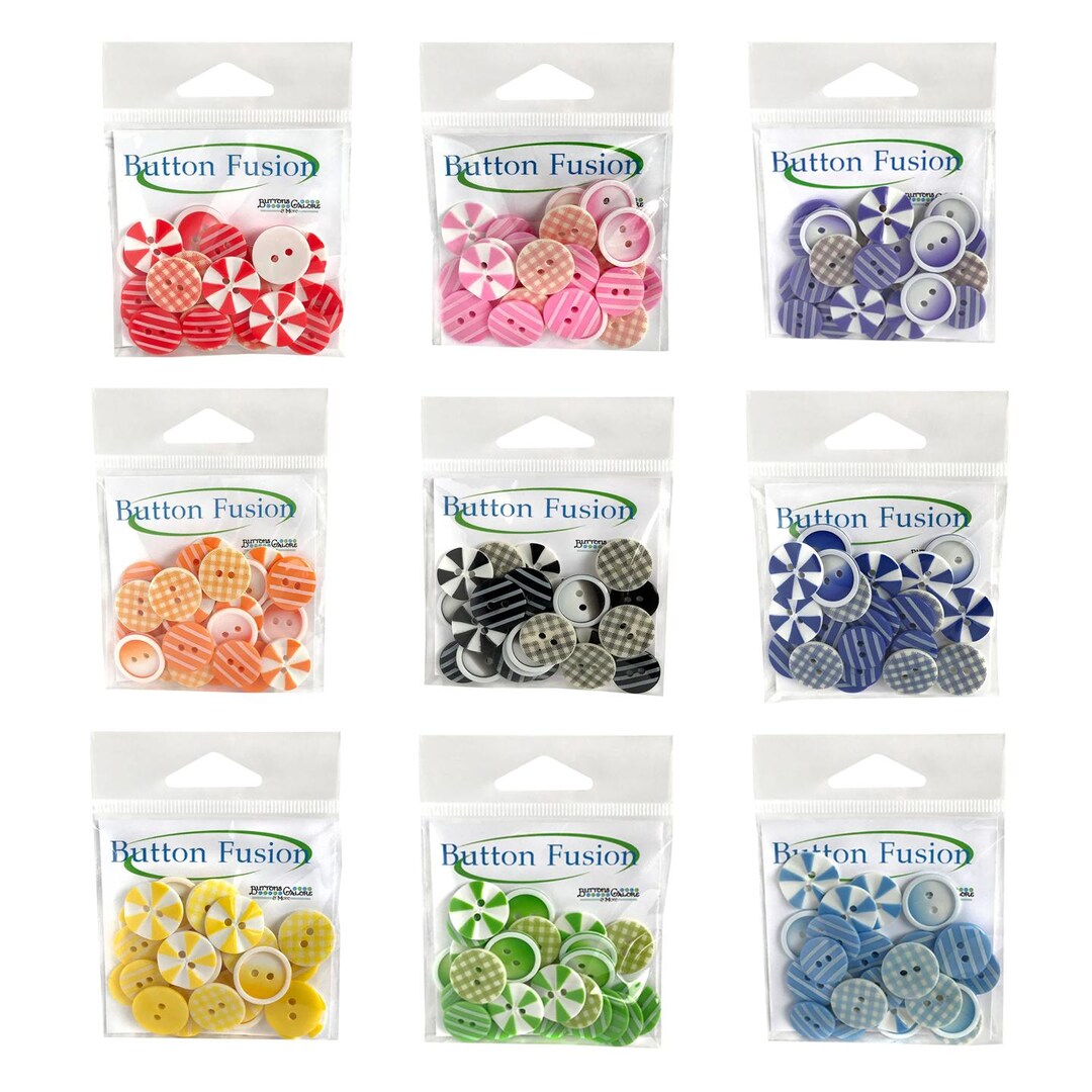 Button Fusion Buttons From Buttons Galore and More - Etsy