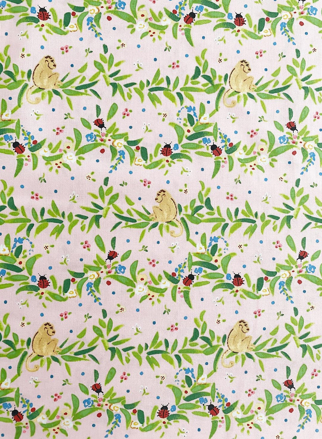 Swag Pink PWDF321 From Ladybird by Dena Designs for Freespirit Fabrics ...