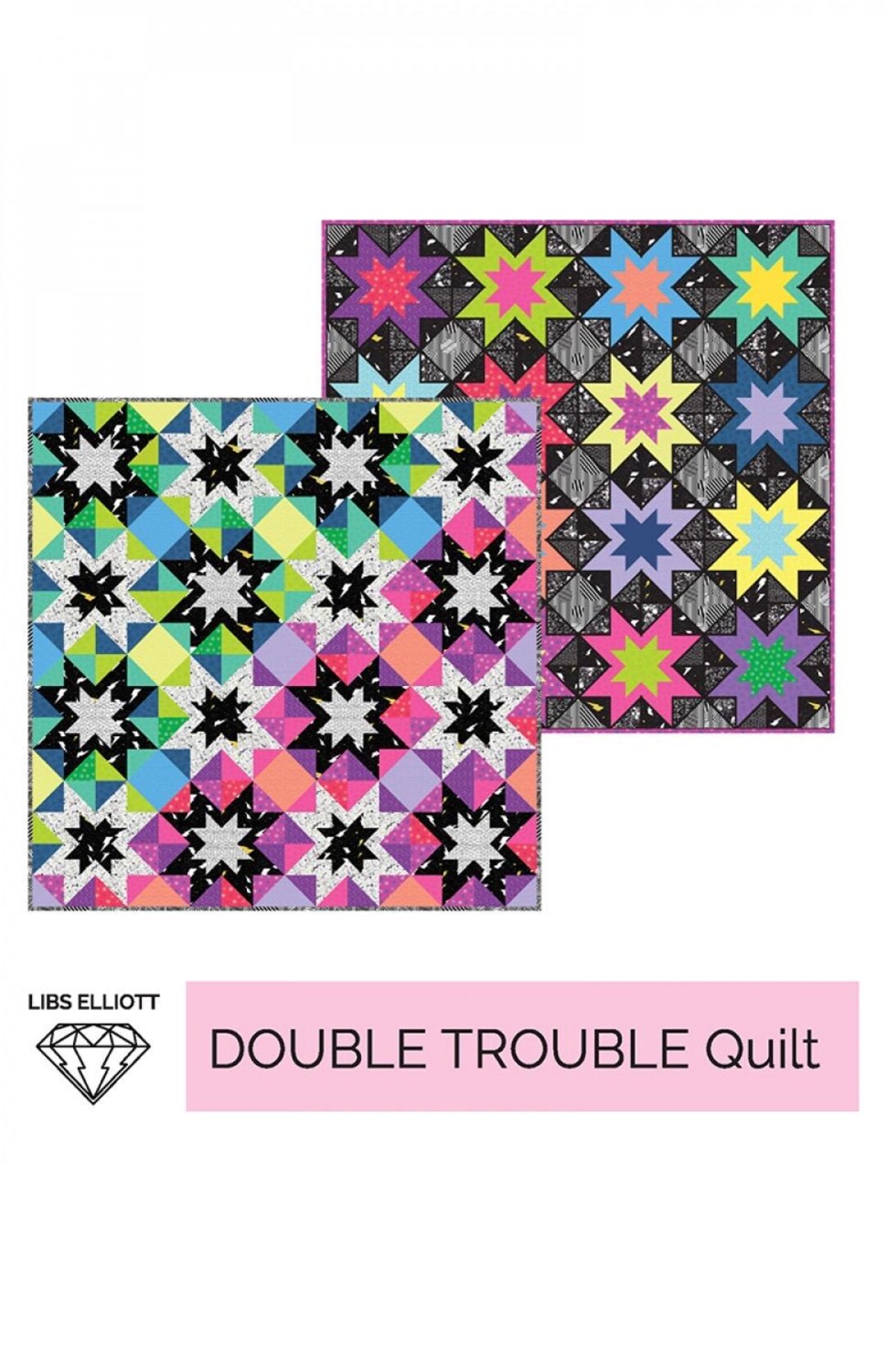 Double Trouble Quilt Paper Pattern From Libs Elliott - Etsy