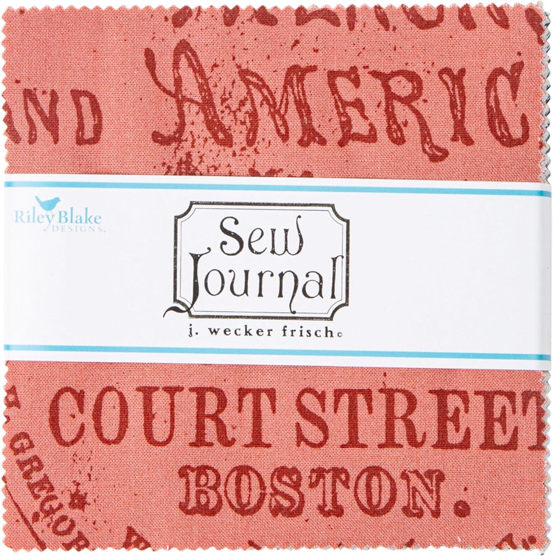 Sew Journal 5" 42 Piece Stacker by J. Wecker Frisch for Riley Blake Fabrics 42 Piece - Etsy
