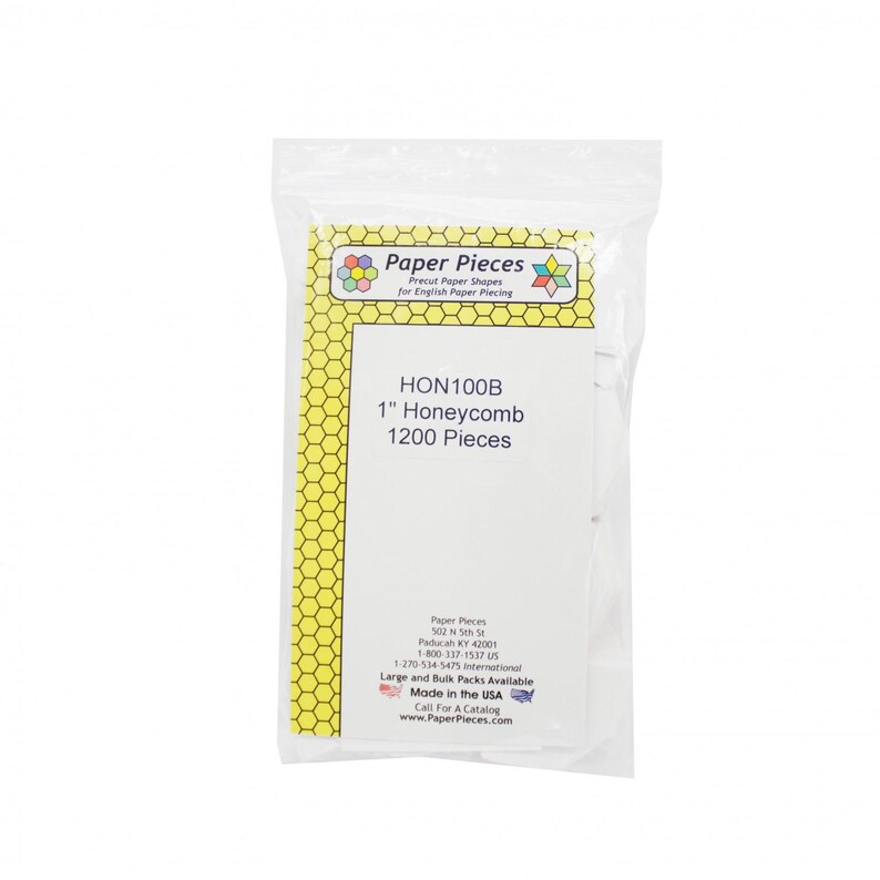 Honeycomb EPP Papers From Paper Pieces - Etsy