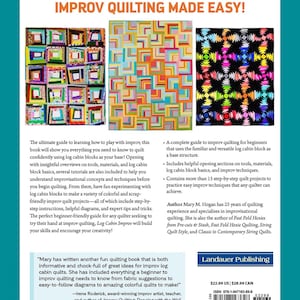 Log Cabin Improv by Mary M. Hogan for Landauer Publishing - Etsy