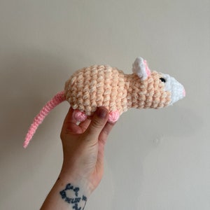 Custom Crochet Rat Toy/plushie - Etsy
