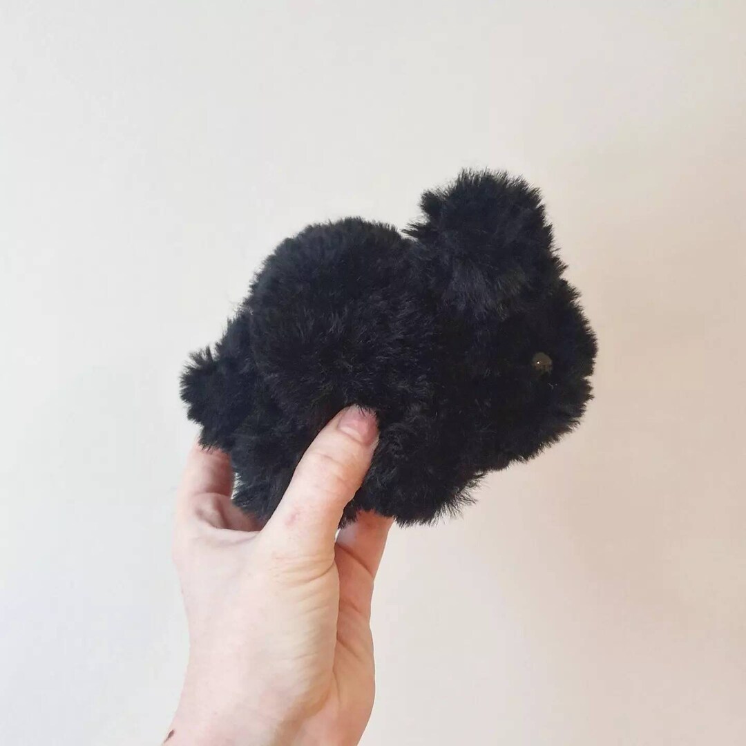 Mini Fluffy Crochet Bunny/rabbit - Etsy
