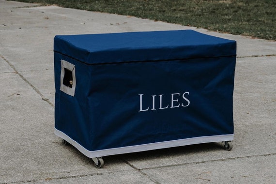 Custom Tack Trunk Cover With Zipper and Padding - Etsy