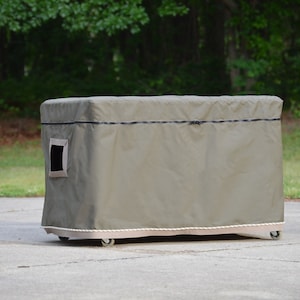 Custom Tack Trunk Cover With Zipper and Padding - Etsy