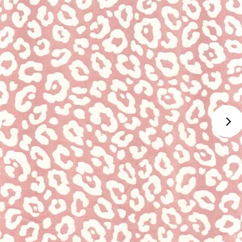 Pink Cheetah Print Fabric - Etsy
