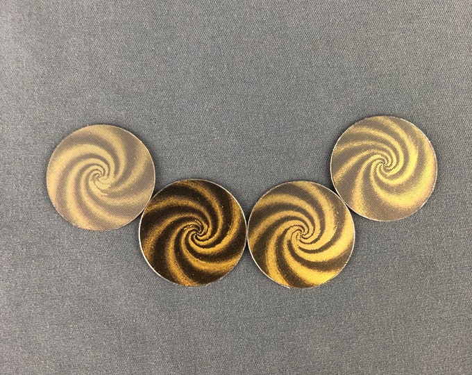 Vari-vue Lenticular Flicker Hologram Ring Spiral Hypnotic Swirl ...