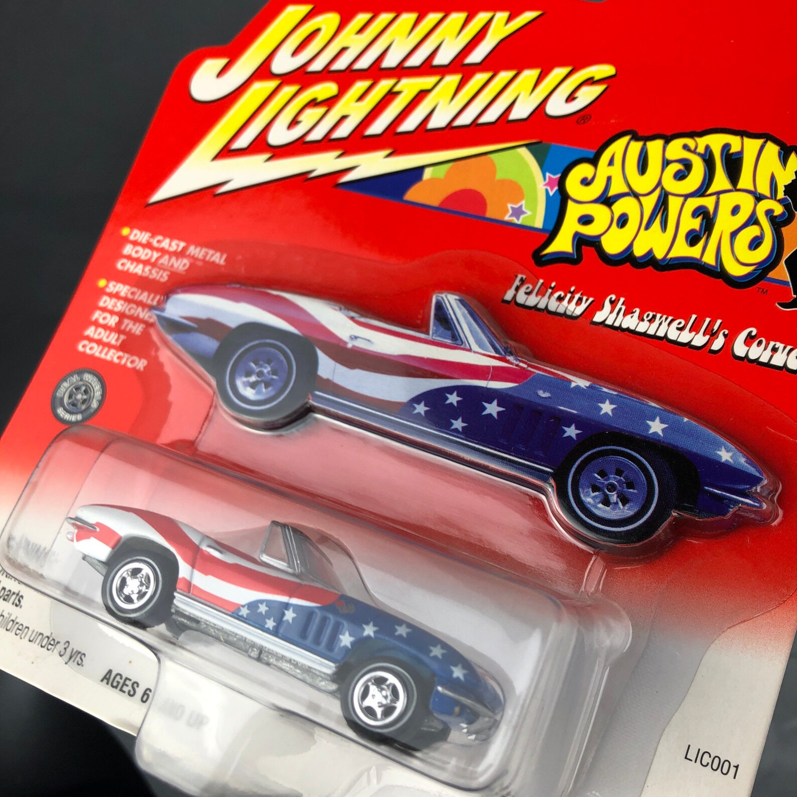 Austin Powers Felicity Shagwell's Corvette Johnny Lighning Hollywood on ...