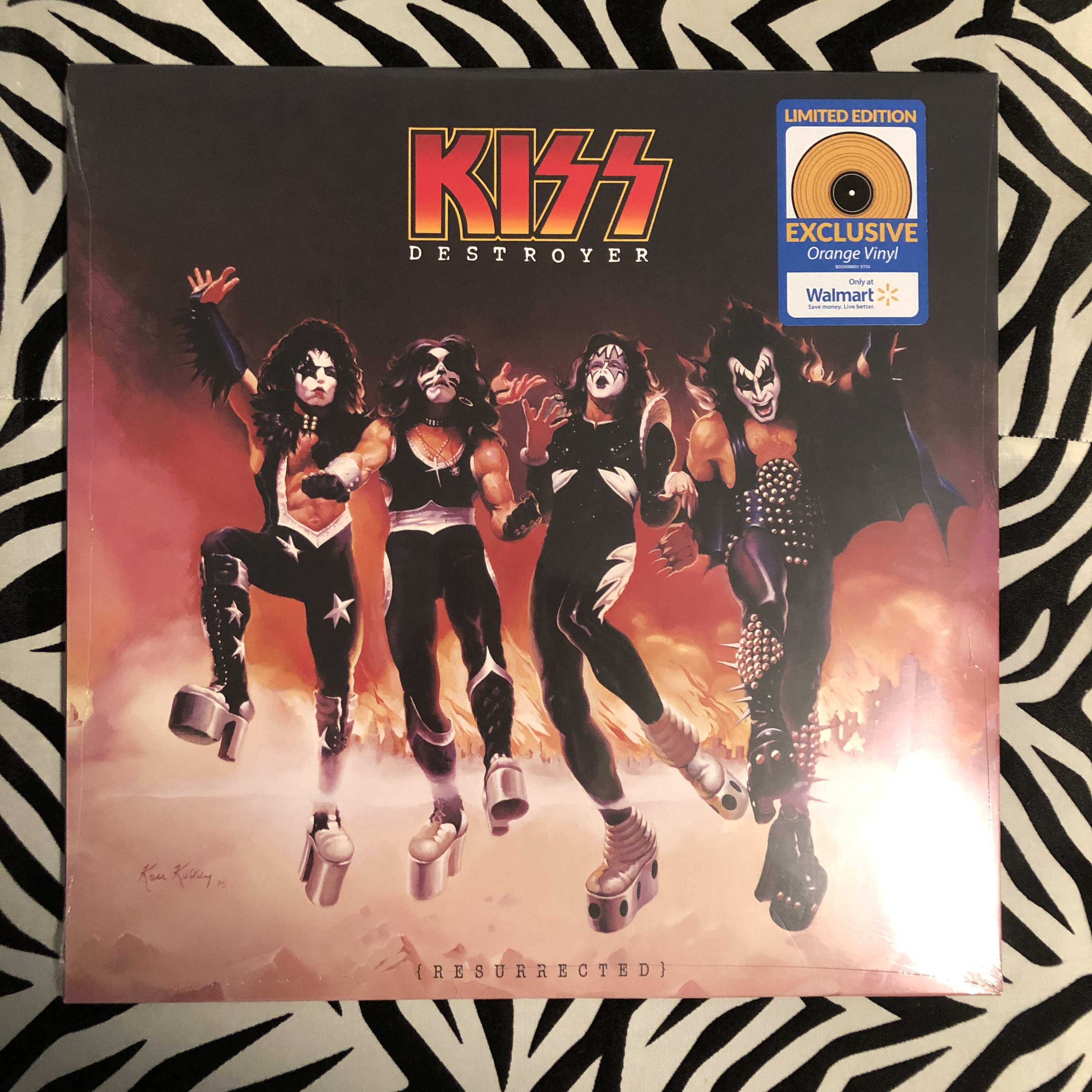 Kiss - Destroyer Resurrected Limited Edition, Exclusive Orange Vinyl ...