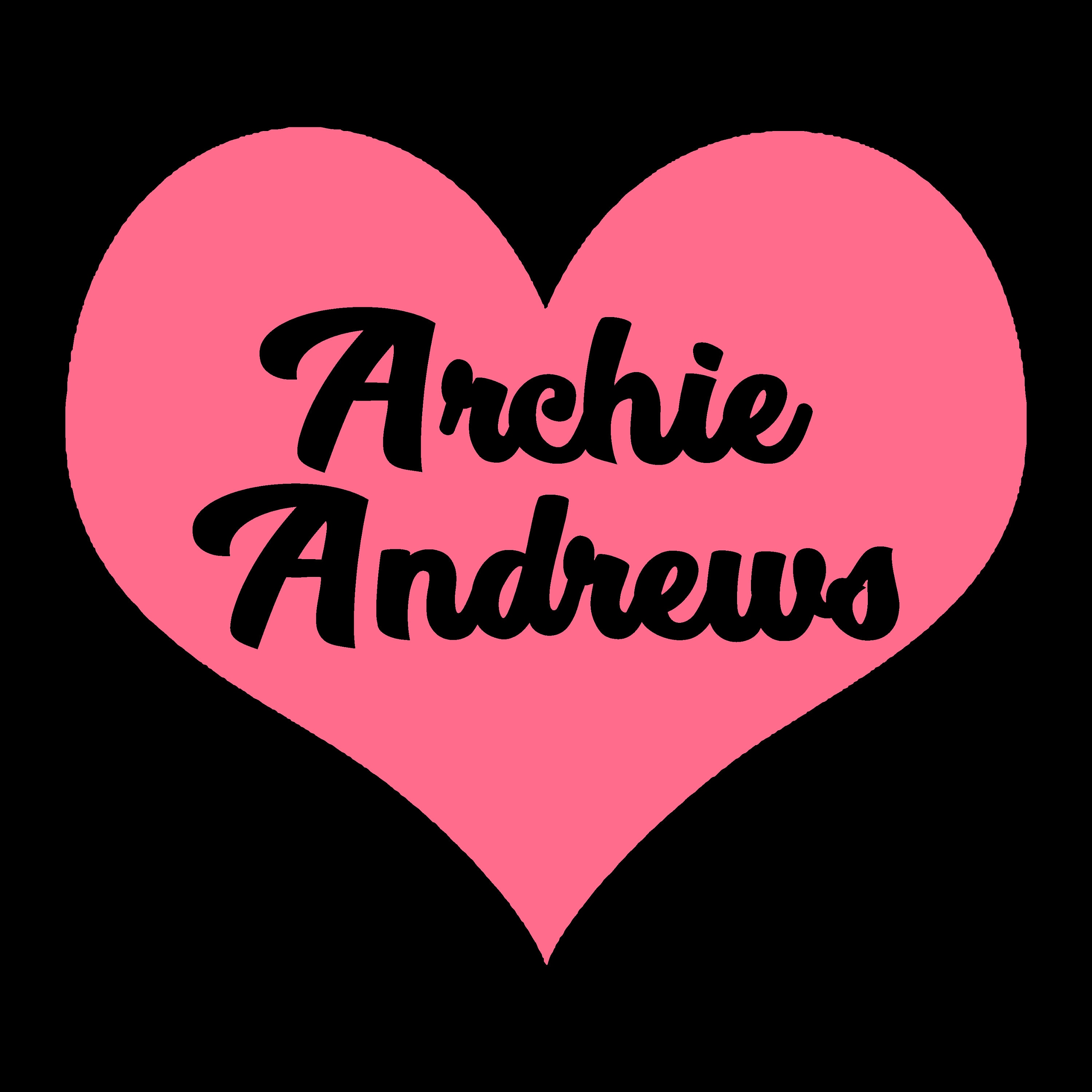 I Love Archie Andrews Heart Riverdale Negative Space SVG Cut File for ...