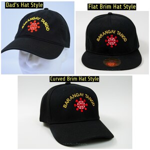 Barangay Tanod Hat: Embroidered Pinoy Baseball Cap - Etsy