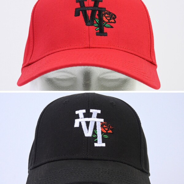 Upside Down La With Roses Hat - Etsy