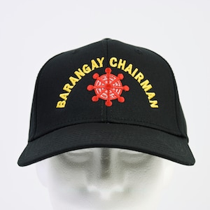 Barangay Chairman Hat: Embroidered Pinoy Baseball Cap - Etsy