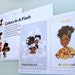 Colors in A Flash Printable African-american Flash Cards Preschool ...