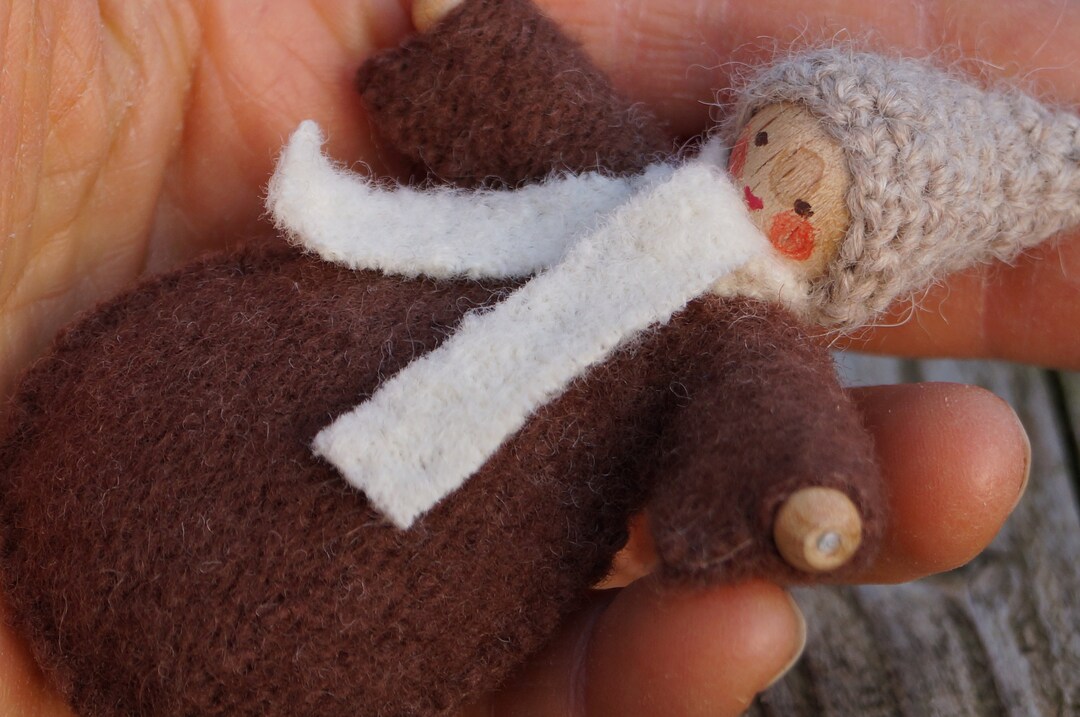 Comforting Dwarf Pocket Dwarf Little Dwarf Walk Felt Wool - Etsy