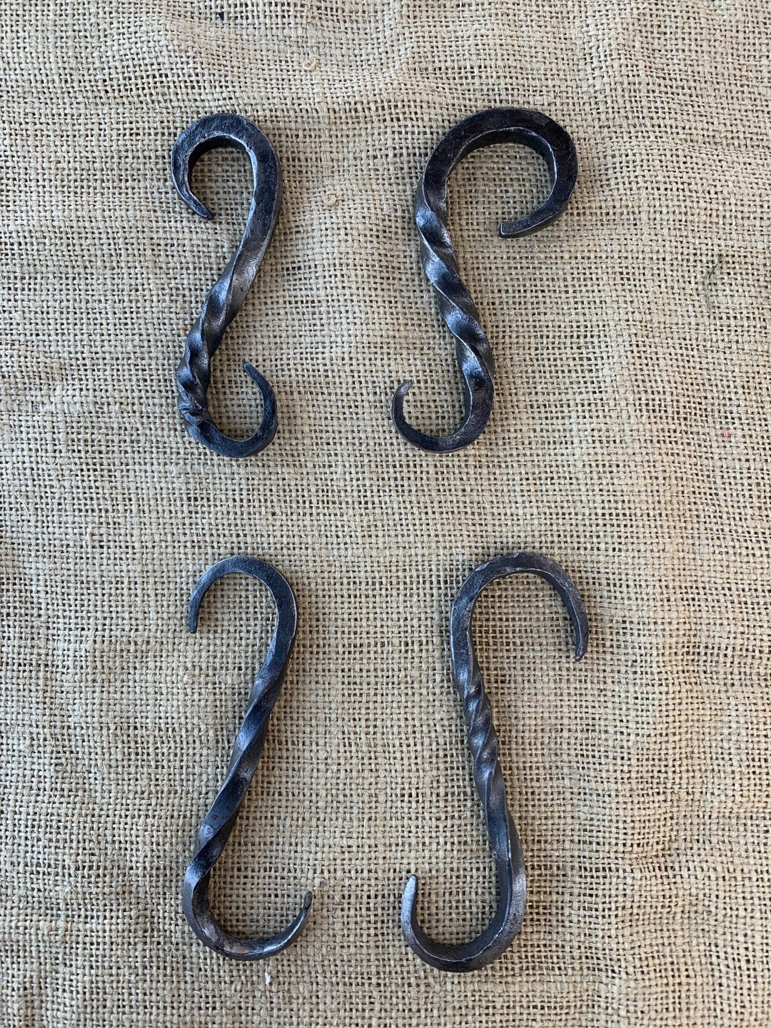 Custom Hand-forged S Hooks / Multiple Sizes - Etsy