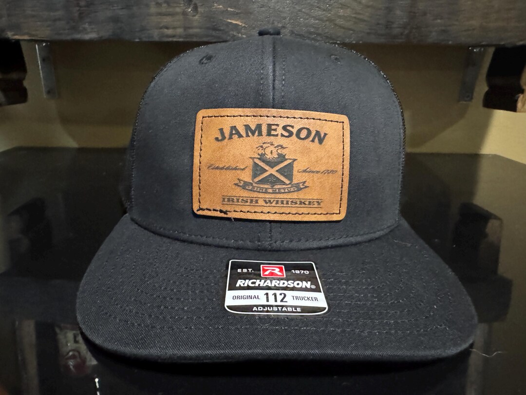 Irish Whiskey Snapback Hat Jameson Inspired Apparel Black Jameson ...