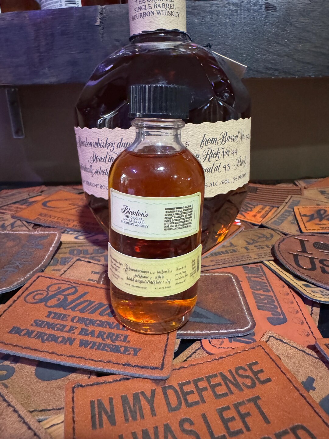 Blanton’s Bourbon Bottle Labels: Tasting Kit Stickers, 6 Sets - Etsy