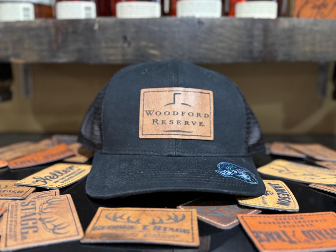 Bourbon Whiskey Snapback Hat Bourbon Inspired Apparel Black Bourbon Baseball Hat Woodford ...