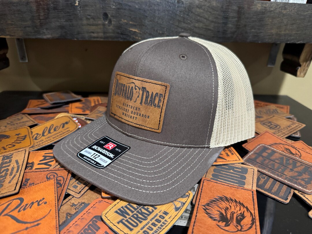 Buffalo Trace Bourbon Whiskey Hat: Richardson 112 Trucker Cap - Etsy