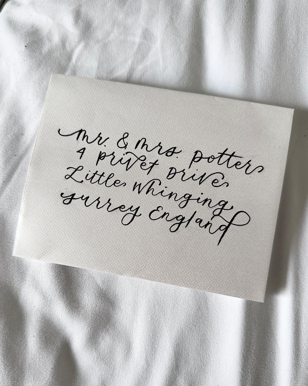 Hand Lettered Addressing | Wedding Invitations | Custom Calligraphy ...