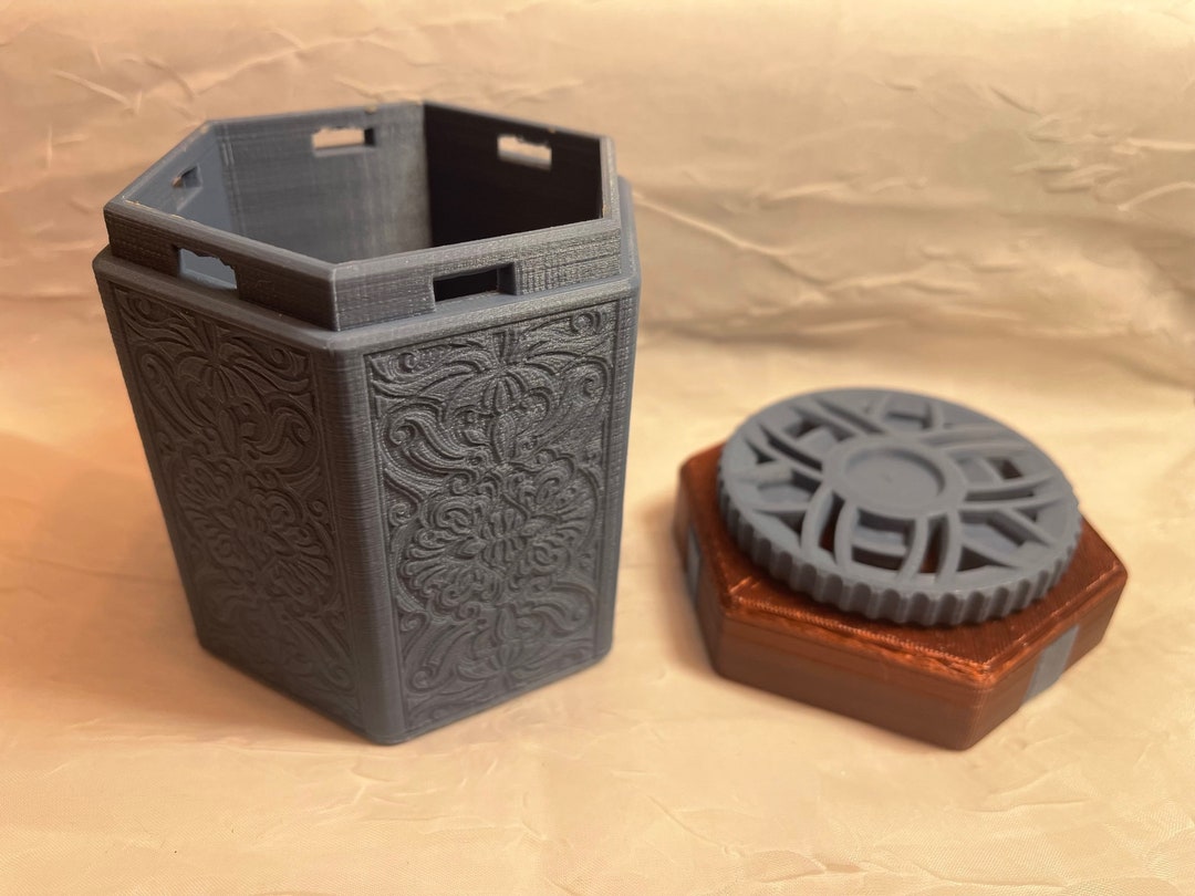 Hexagonal Twist Top Storage Box - Etsy