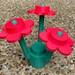 Large Scale Building Bricks Flowers Jumbo Size Color Floral Bouquet 3D ...