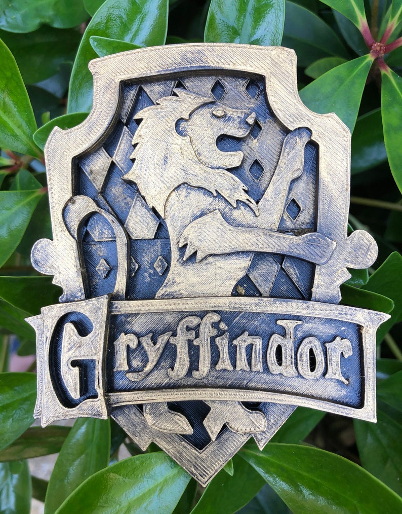 NEW Wizard House Plaque Crest Crests Sign Wall Art Home Decor - Etsy