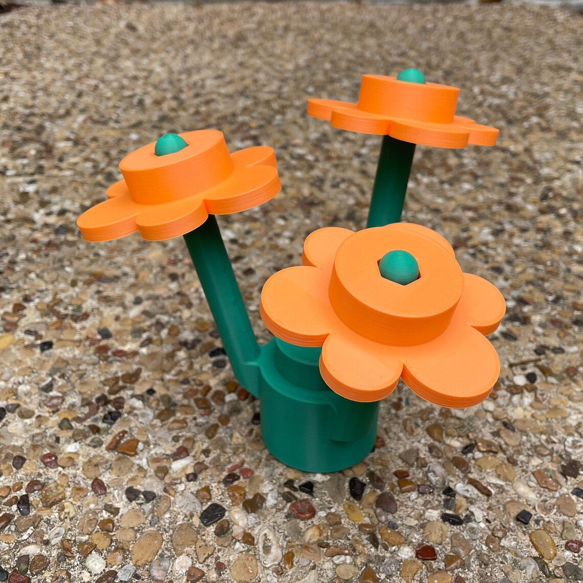 Large Scale Building Bricks Flowers Jumbo Size Color Floral Bouquet 3D ...