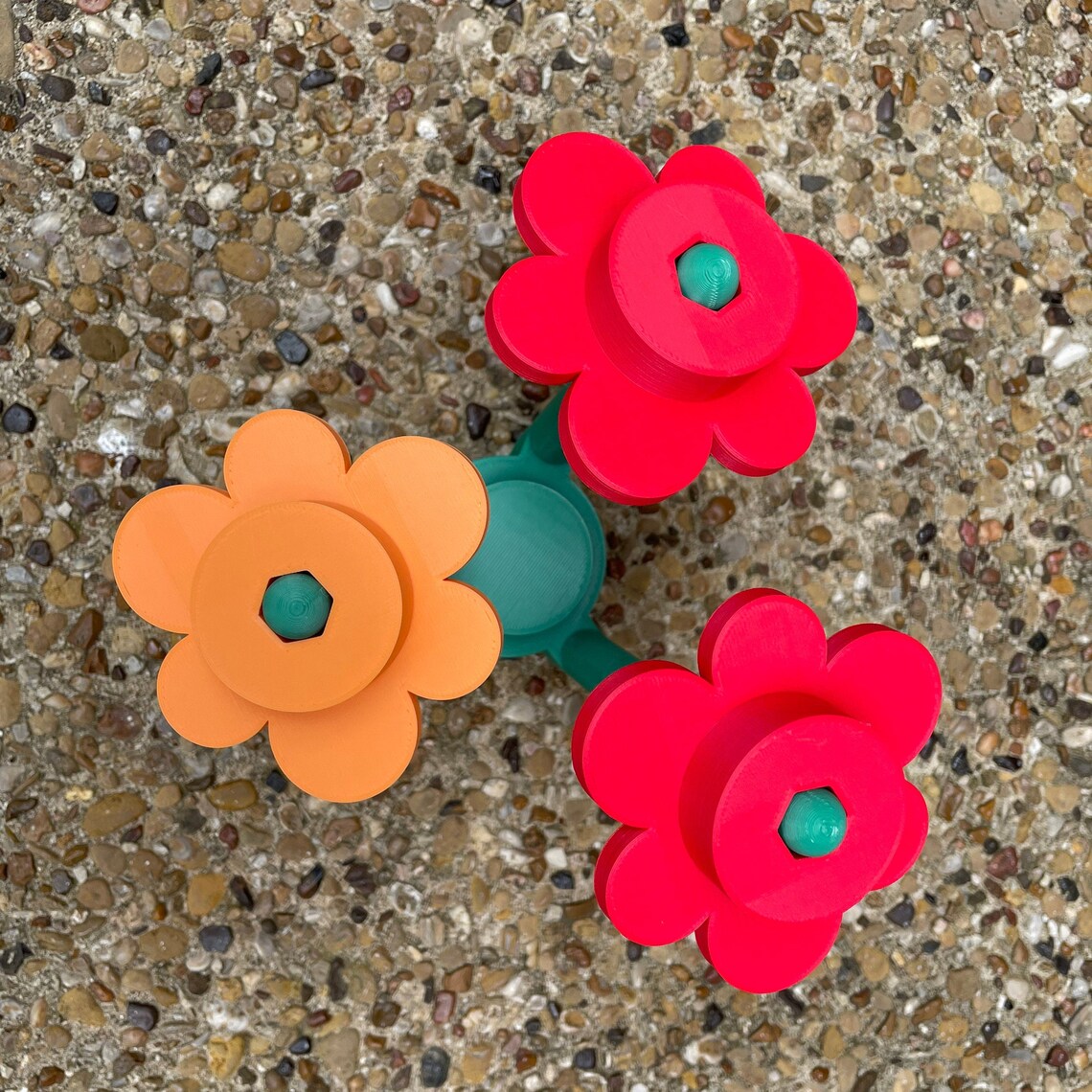 Large Scale Building Bricks Flowers Jumbo Size Color Floral Bouquet 3D ...