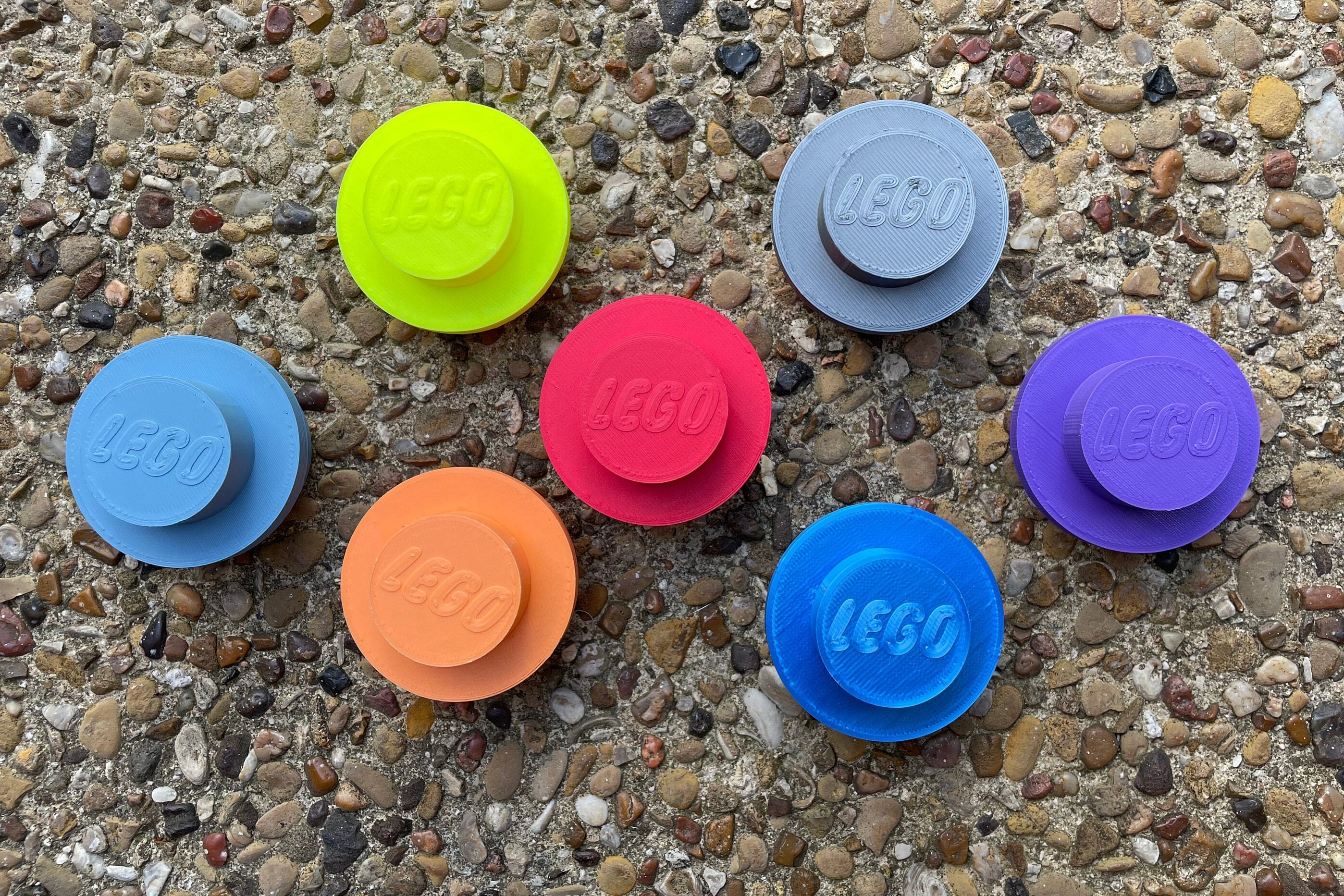 Jumbo Building Brick / Building Block Stud Dot 1x1 Round Brick - Etsy