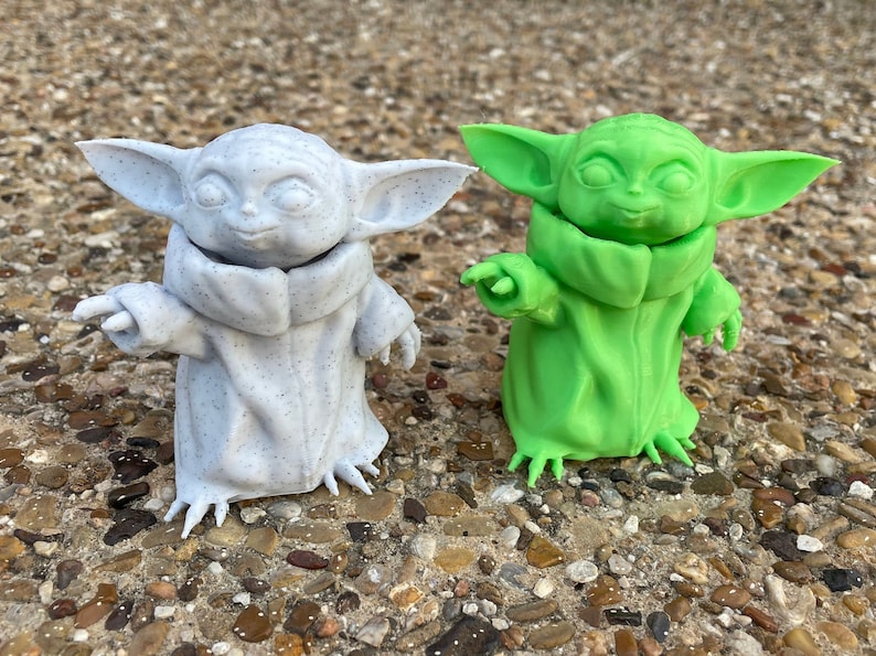 NEW Star Wars Baby Yoda Child Mandalorian Figurine Statue Desk - Etsy