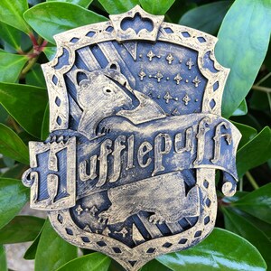 NEW Wizard House Plaque Crest Crests Sign Wall Art Home Decor Gift ...