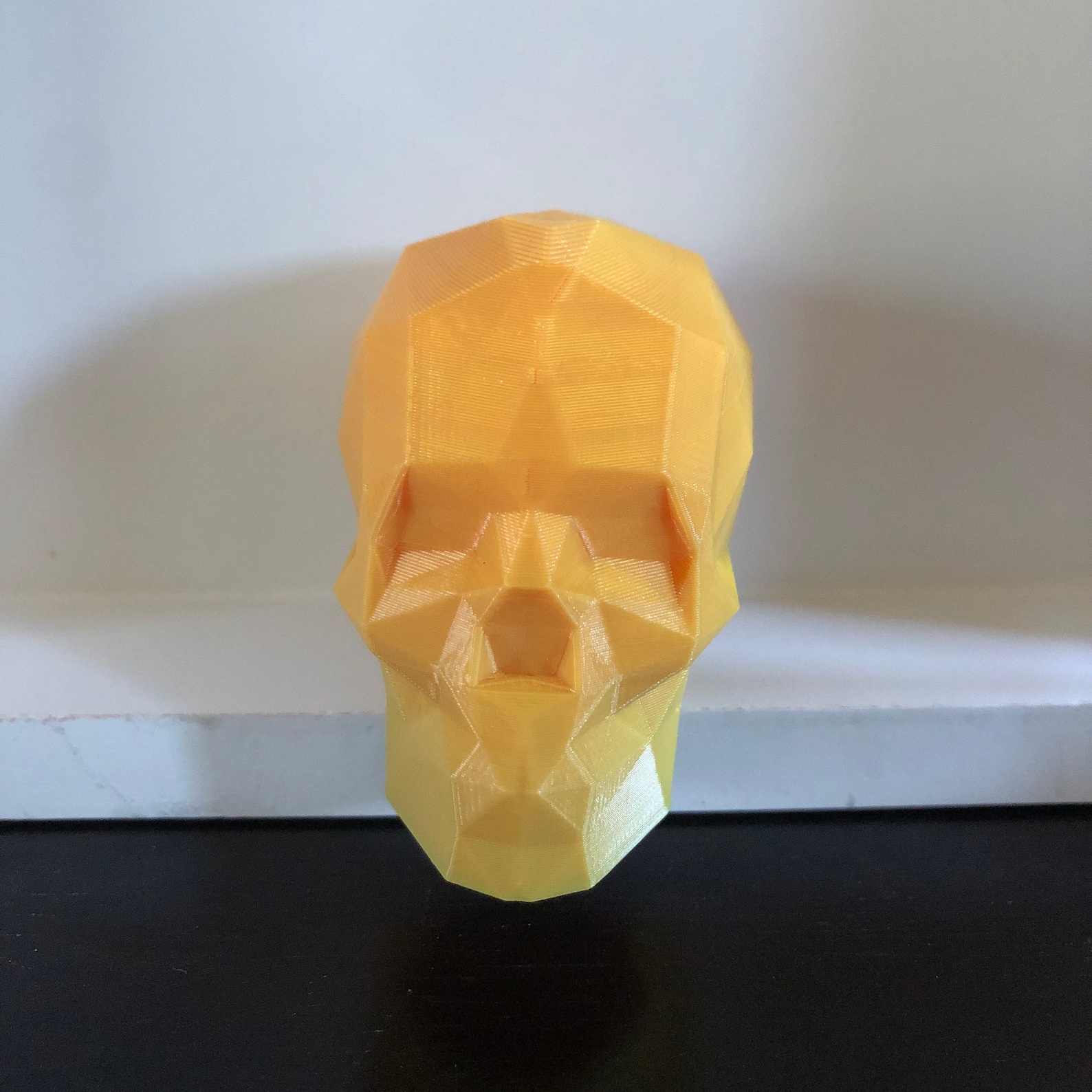 NEW 3D Printed Faceted Skull Skully Decoration Desk Toy | Etsy