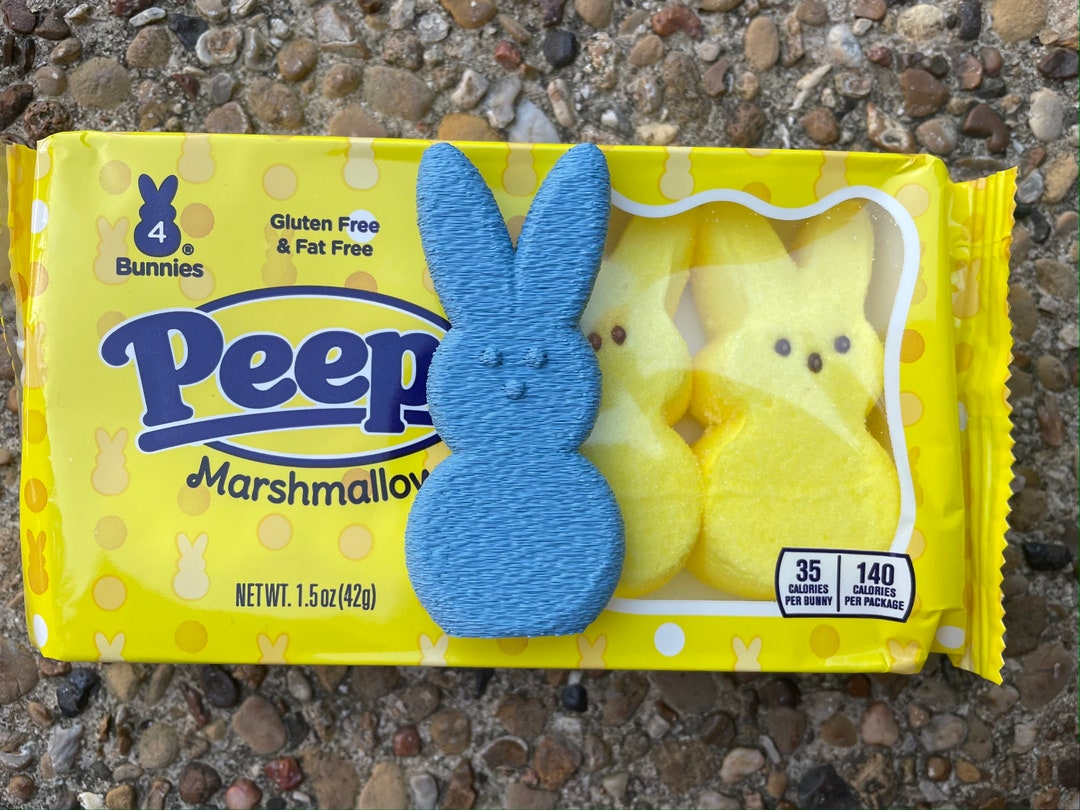 3D Printed Peeps Bunny Peeps Bunnies Peep 3 Sizes to Choose From ...