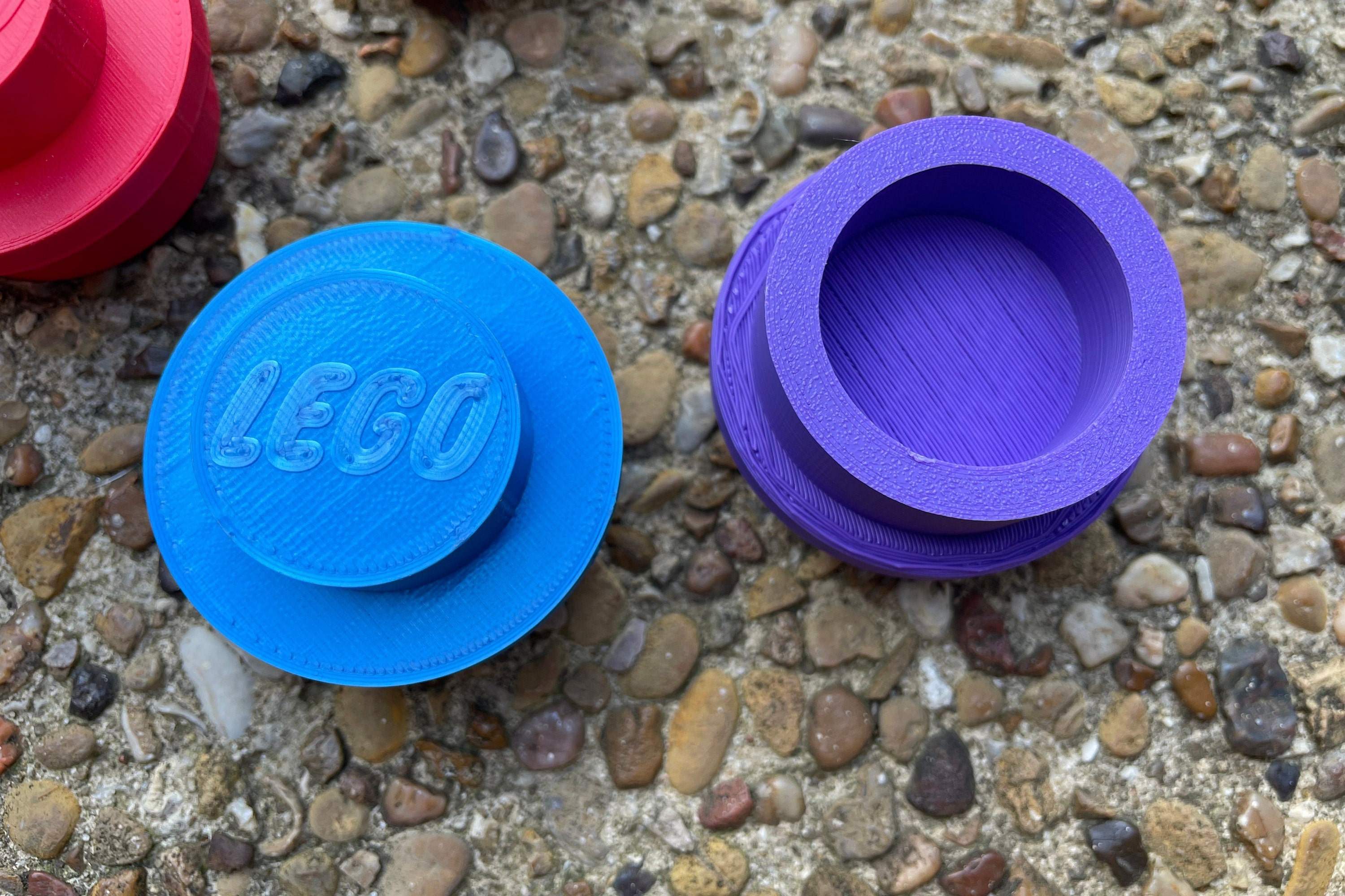 Jumbo Building Brick / Building Block Stud Dot 1x1 Round Brick - Etsy