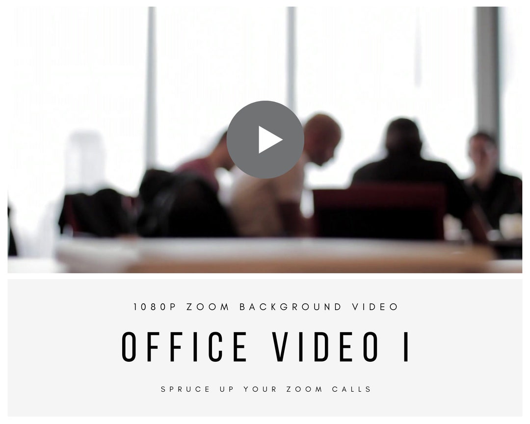 Zoom Office Video Background I – High-quality Virtual Background for ...