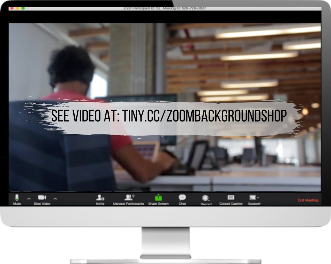 Zoom Office Video Background IV – High-quality Virtual Background for ...