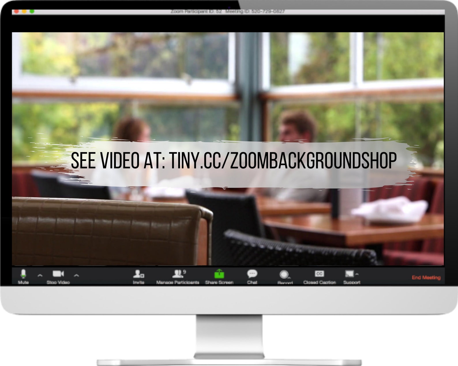 Zoom Cafe Video Background III – High-quality Virtual Background for ...