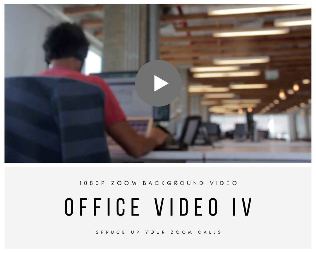 Zoom Office Video Background IV – High-quality Virtual Background for ...