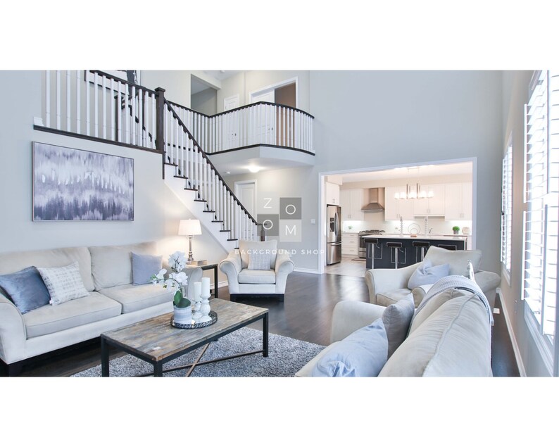 Zoom Backgrounds – Cozy Home Pack II – 5 Backdrop Images for Online ...