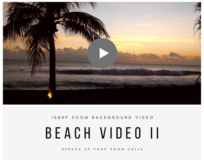 Zoom Background Beach Zoom Virtual Background Beaches Zoom Tropical ...