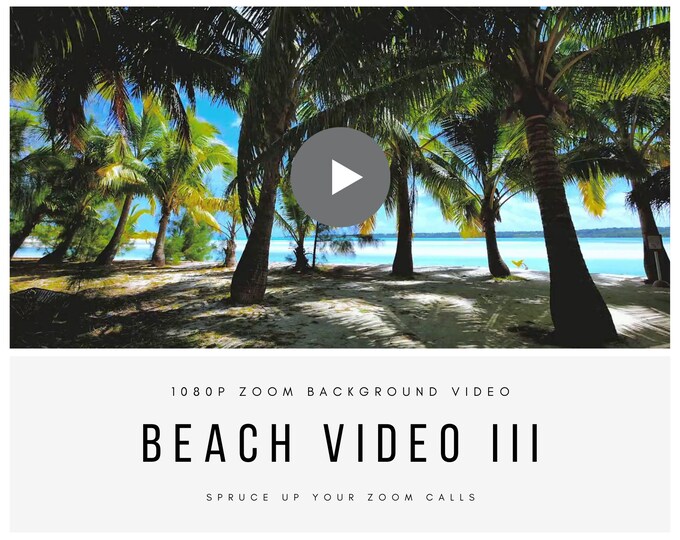 Zoom Background Beach Zoom Virtual Background Beaches Zoom Tropical ...
